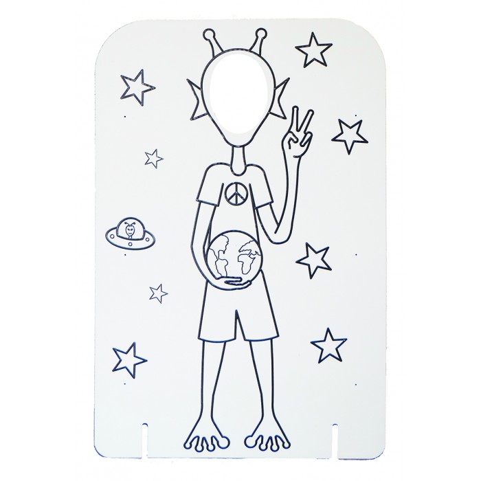 Wertz Werkz Carnival Games - Photo Frame - Alien